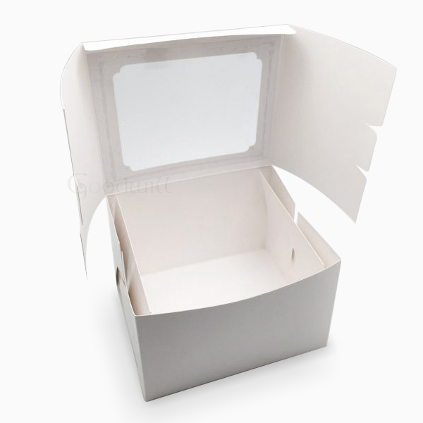 Paper Box Sandwich(l) (white inner/ kraft outer) - size S - Goodwill Retail